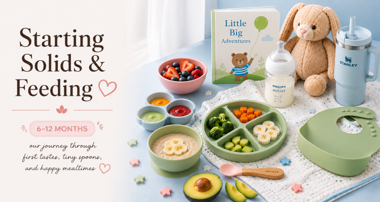 Starting solids and feeding - Mira & Co.